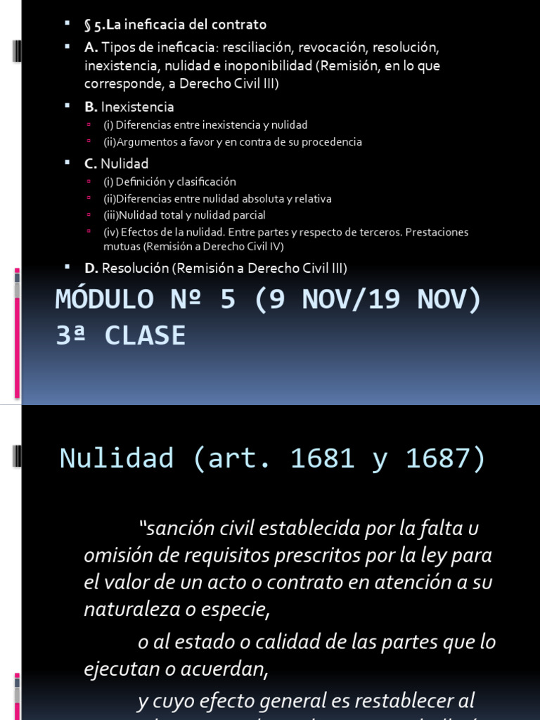 clase_26_(3a_modulo_5) | PDF | Nulo (ley)