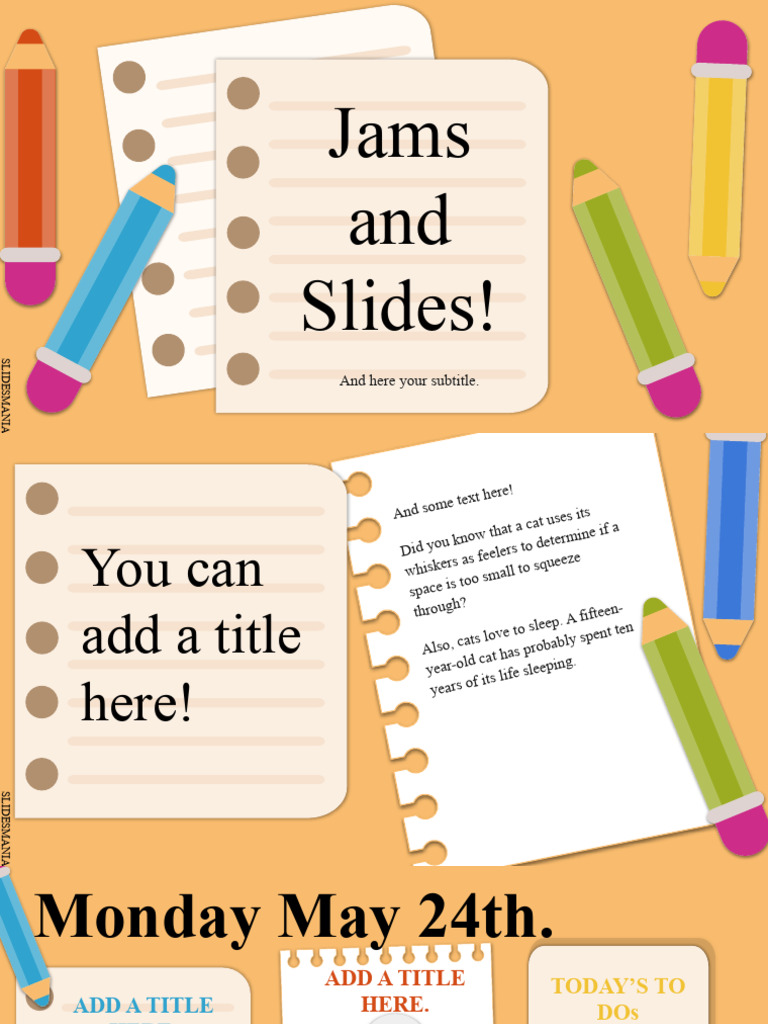 Jams and Slides SlidesMania | PDF