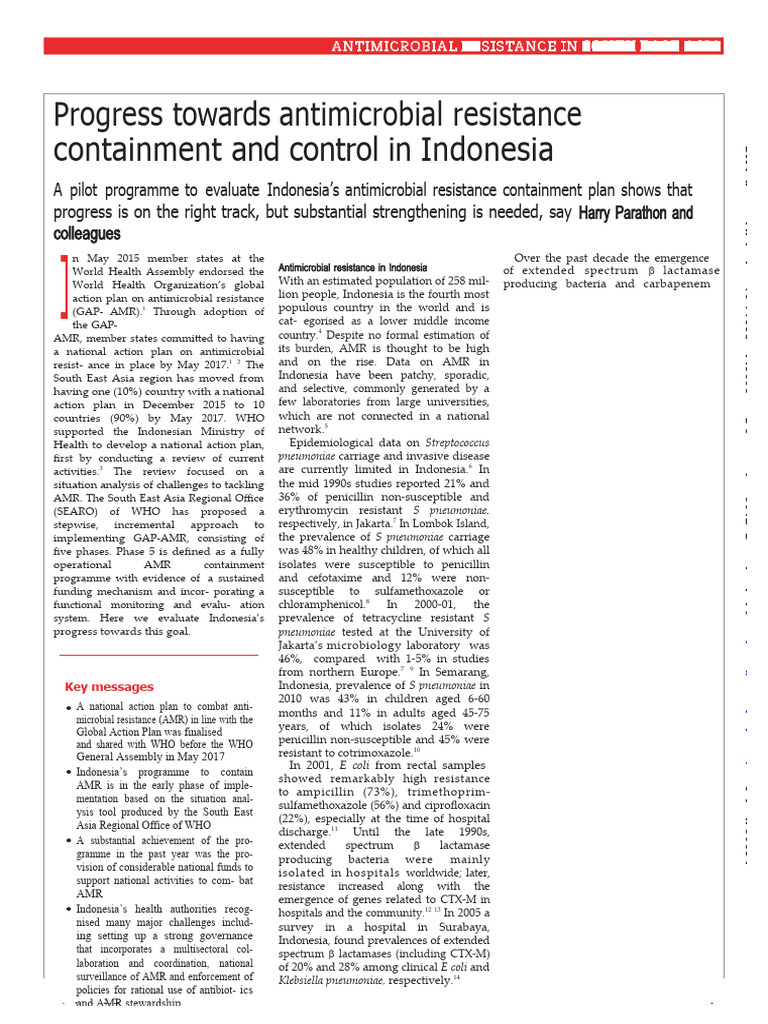 3anti Microbial Resistance in Southeast Asia | PDF | Antimicrobial ...
