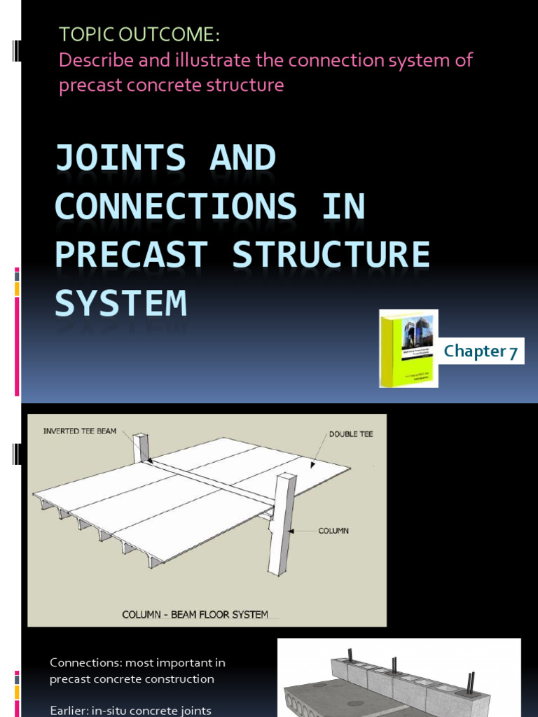Joints and Connections in Precast Structure System | PDF | Strength Of Materials | Ductility