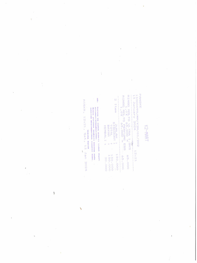 Nota Sample | PDF