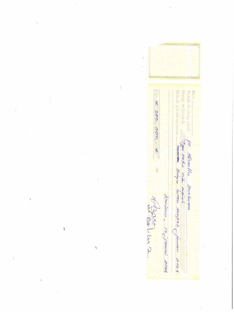 Nota Sample | PDF