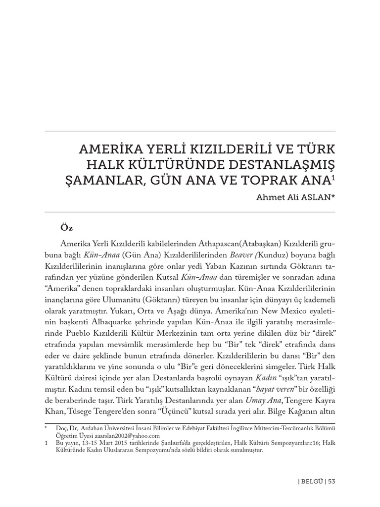 Amer - Ka Yerl - Kizilder - L - Ve T - RK Halk K - LT - R - Nde ...