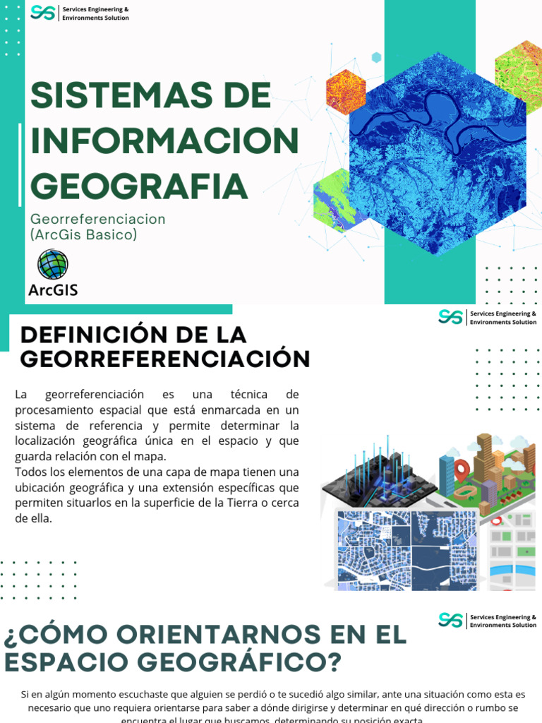 Arcgis Basico - 02 Georreferenciacion | PDF | Mapa | Datos geográficos e información