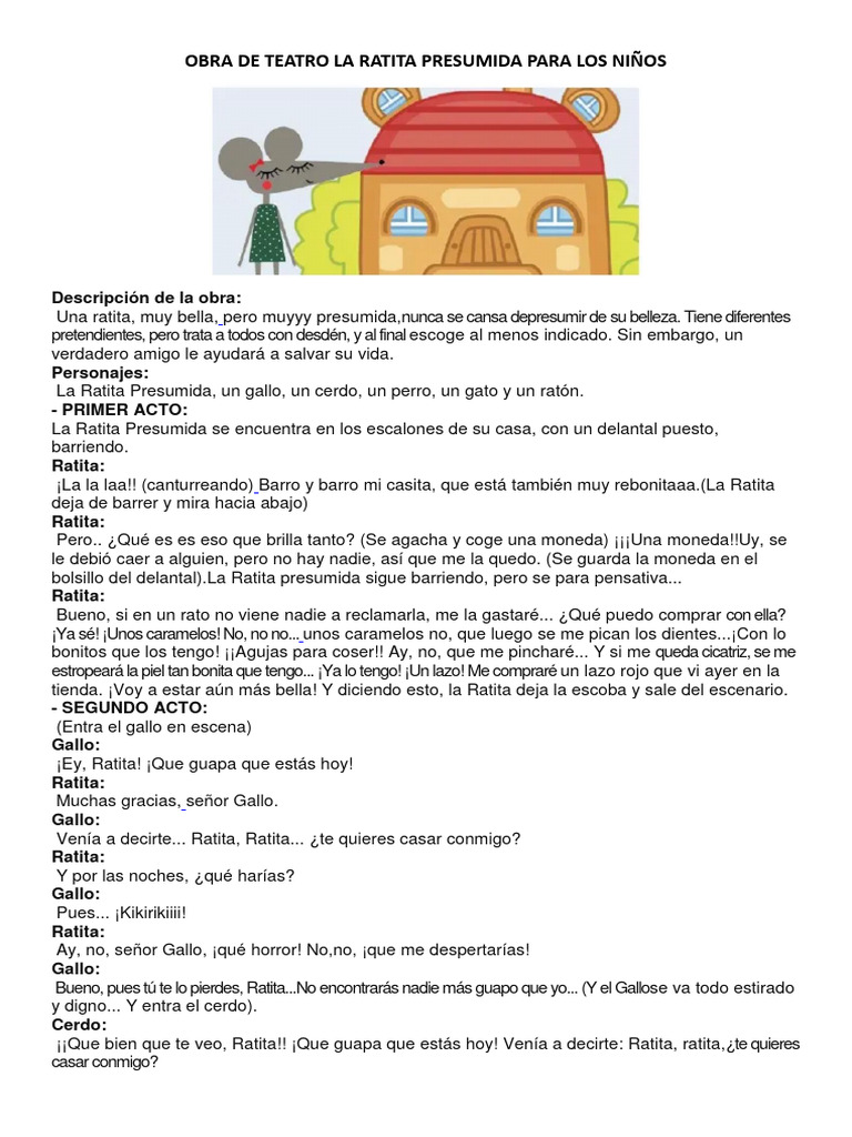 Ratita Presumida | PDF