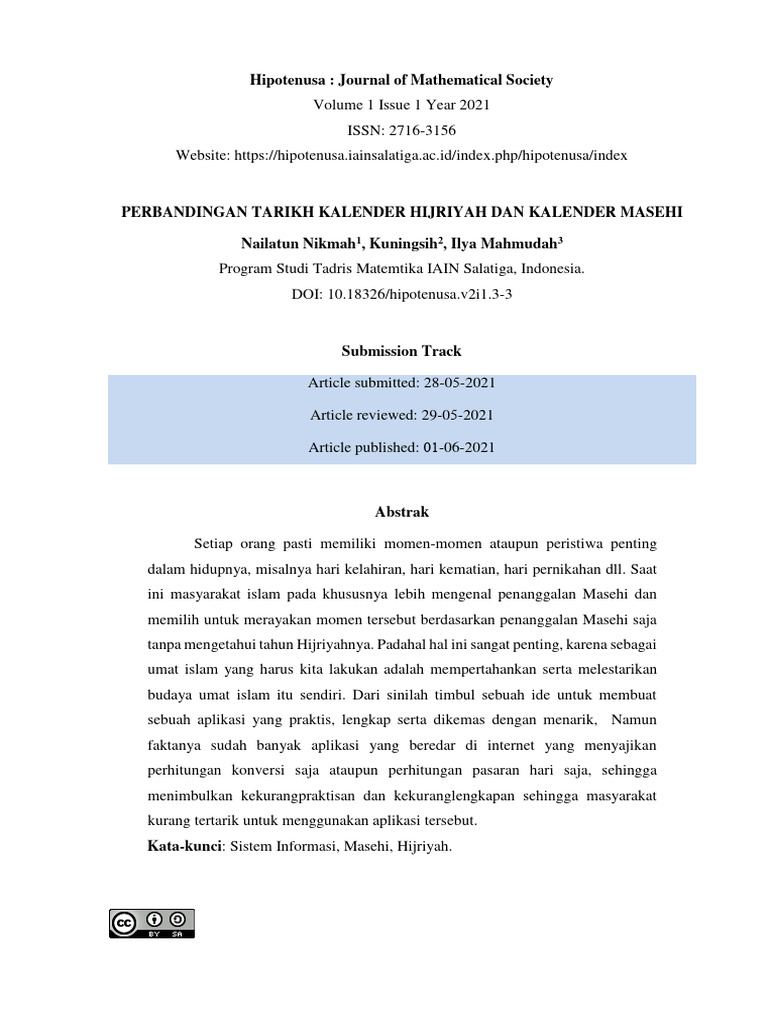 Kelompok 8 - Perbandingan Tarikh | PDF