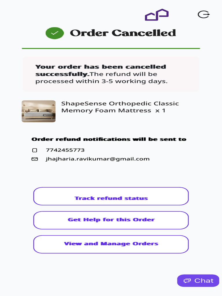 Order Cancellation and Refund Notice | PDF | Wellness