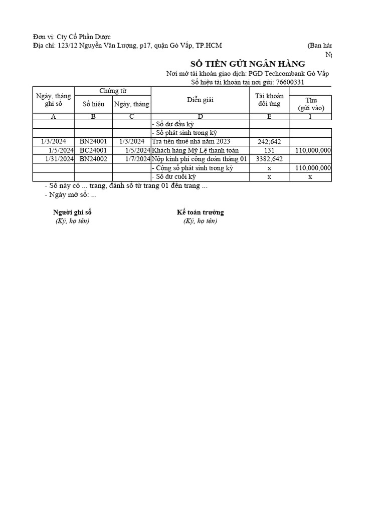 Mẫu-sổ-tiền-gửi-ngân-hàng-S08-DN-theo-Thông-tư-200 | PDF