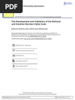 Career Decision-Making Self-Efficacy Scale | PDF | Self Efficacy ...