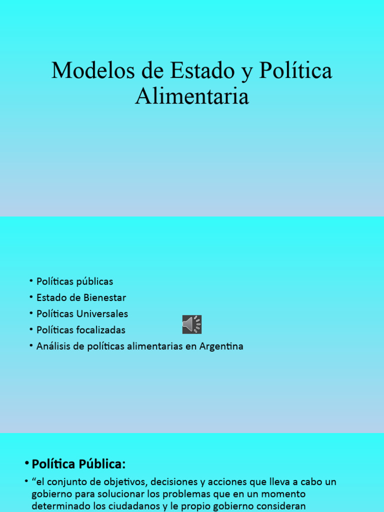 MODELOS DE ESTADO Y POLÍTICAS SOCIALES (1) | PDF | Neoliberalismo ...