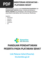 Tutorial Lms Plataran Sehat | PDF