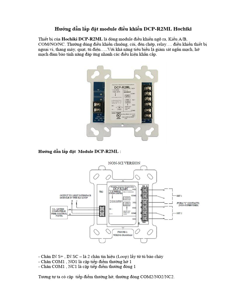 Fire Alarm Hochiki | PDF
