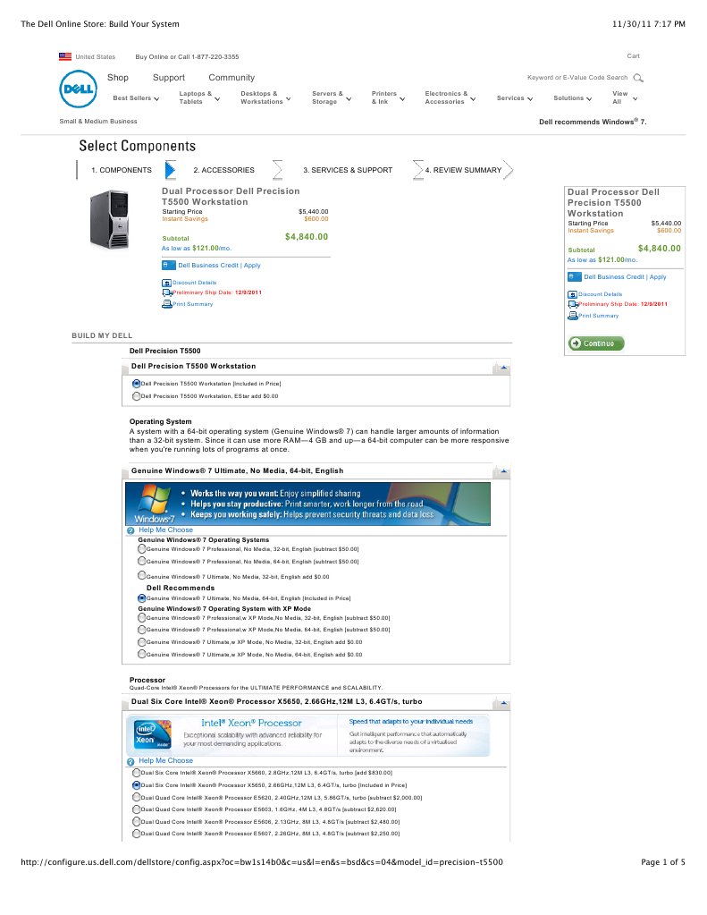 The Dell Online Store | Download Free PDF | Microsoft Office | Dell