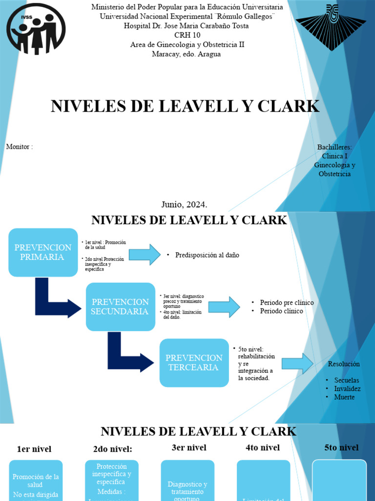 Niveles de Leavell y Clark | PDF | El embarazo | Hipertensión