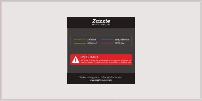 Zazzle Banner 96x48 Horz Front | PDF