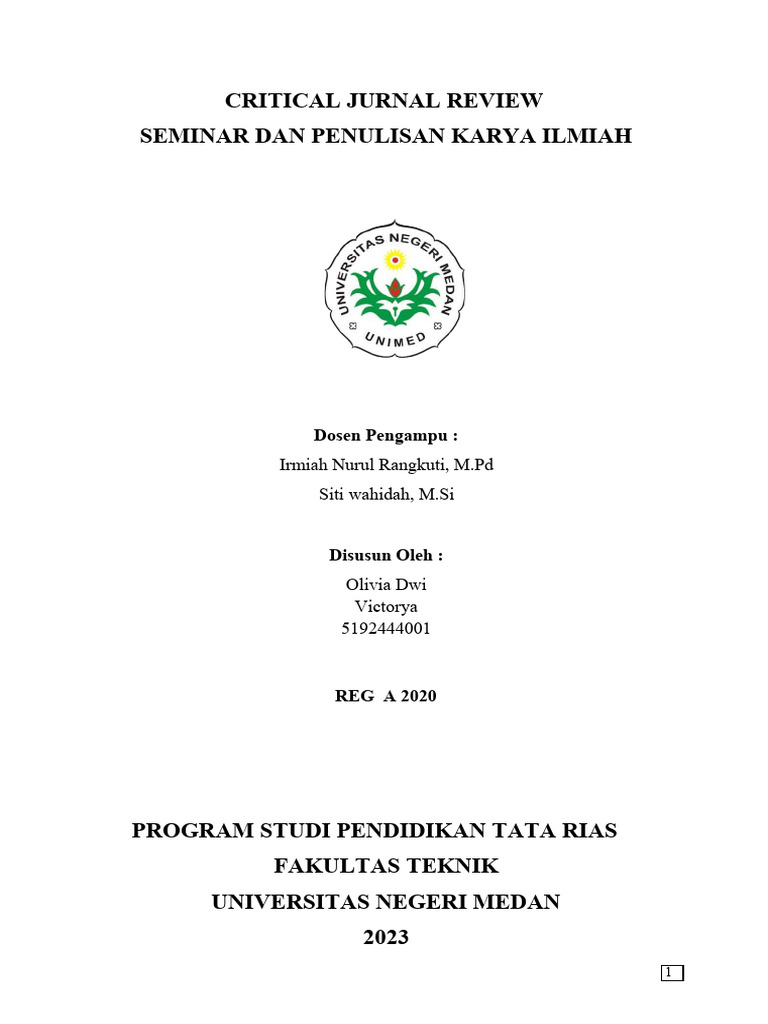 CJR Seminar Proposal | PDF | Karier & Perkembangan | Pengembangan Diri