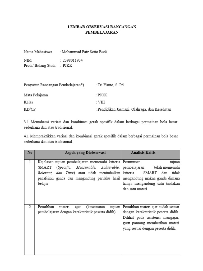 01 05 6 B4 4 Unggah Lk 3 Lembar Observasi Rancangan Dan Perangkat Pembelajaran Siklus 1