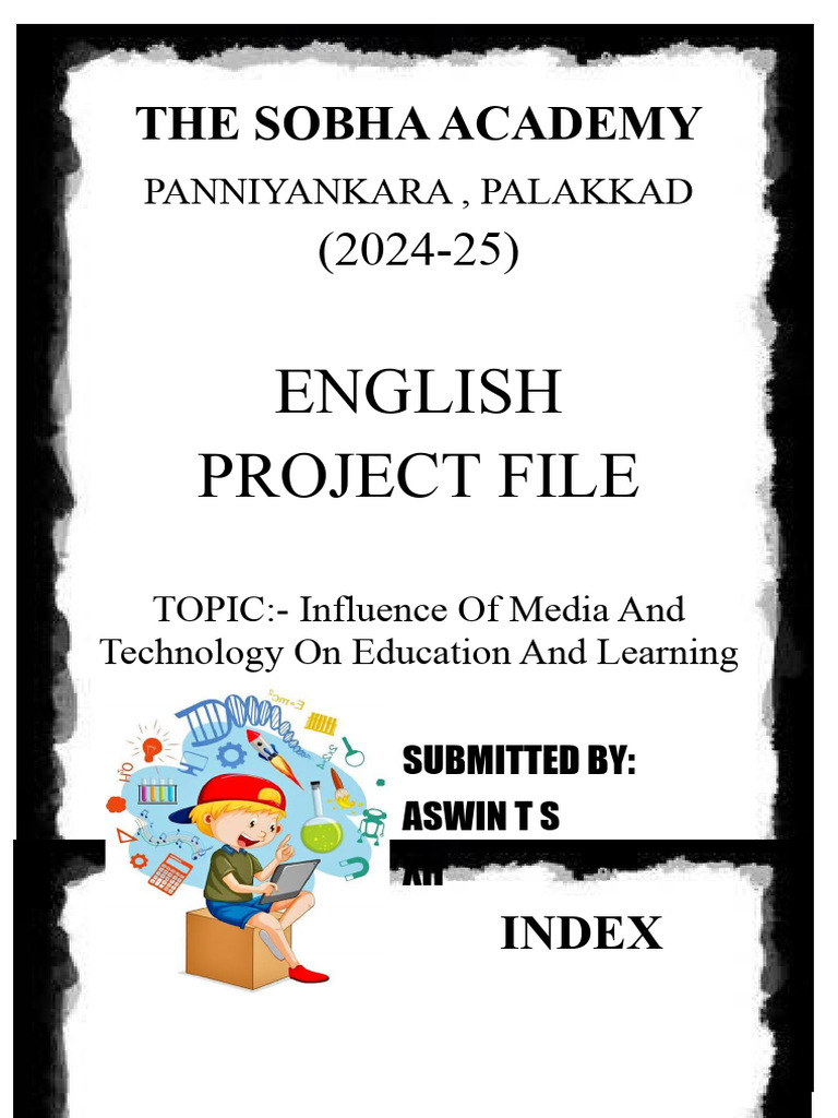English Project File | Download Free PDF | Educational Technology ...