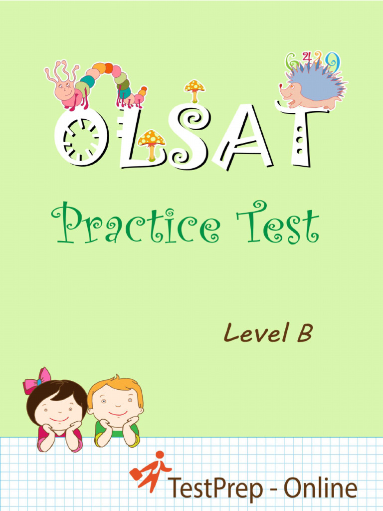 OLSAT Sample B Final Product | PDF