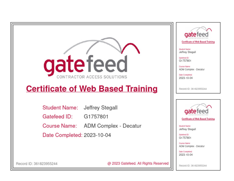 ADM Complex - Decatur - Jeff Stegall | PDF