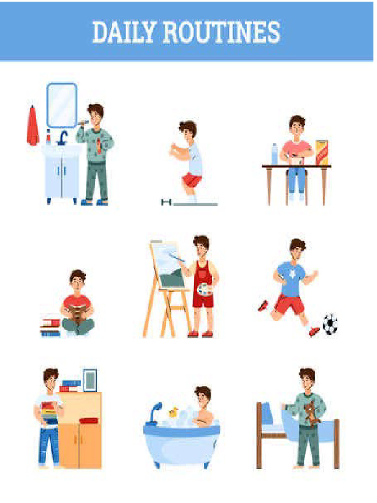 Rutinas Diarias Pdf