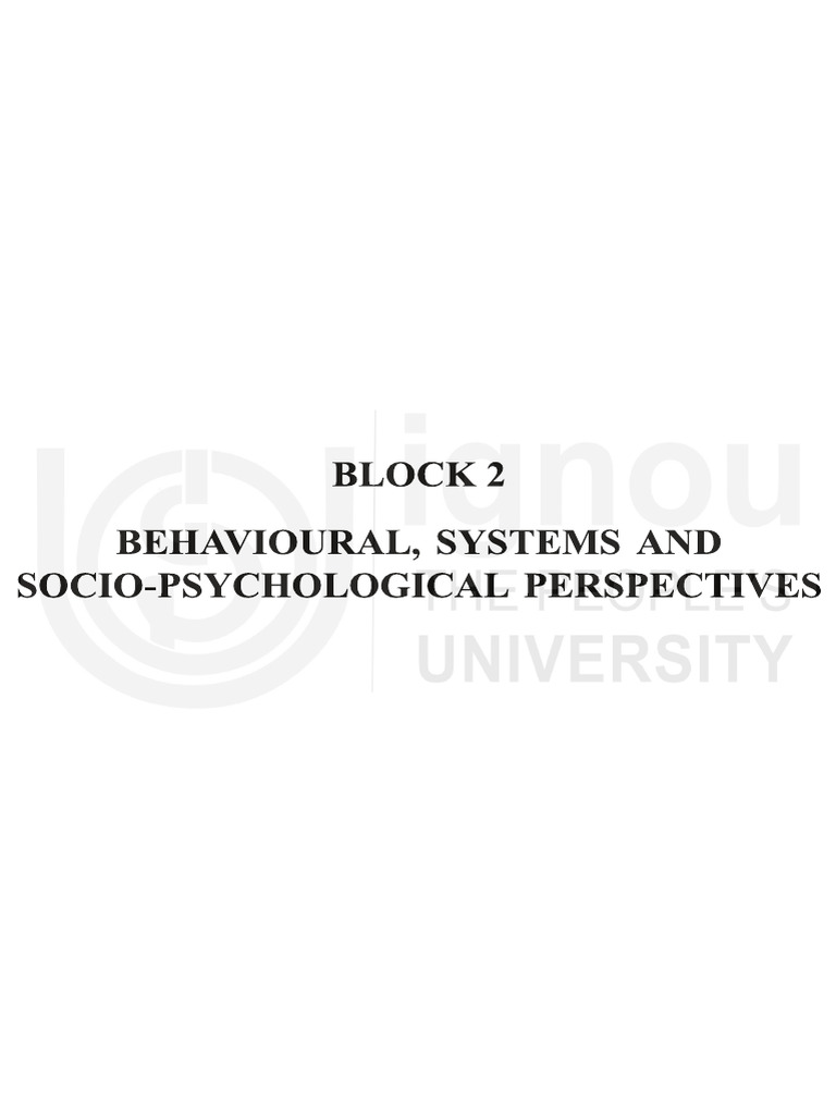 BPAC-101 E Block-2 | PDF
