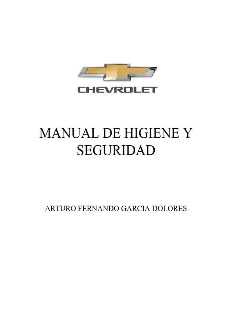 Manual de Higiene y Seguridad | Descargar gratis PDF | Artería