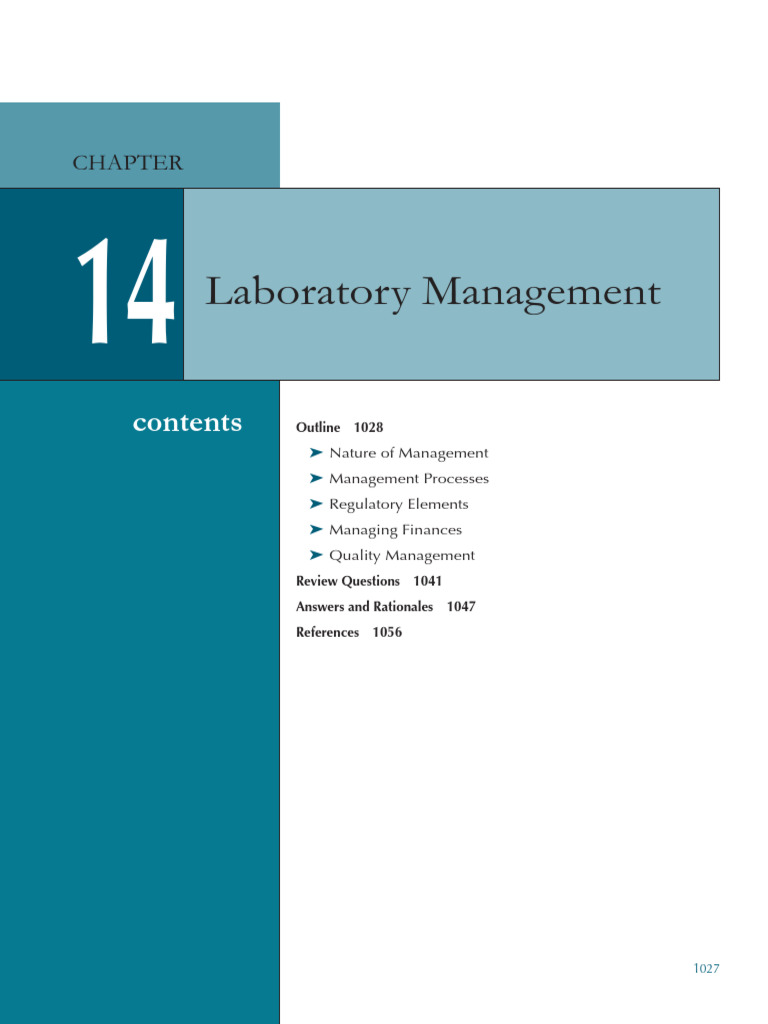 Laboratory Management | PDF | Leadership | Joint Commission