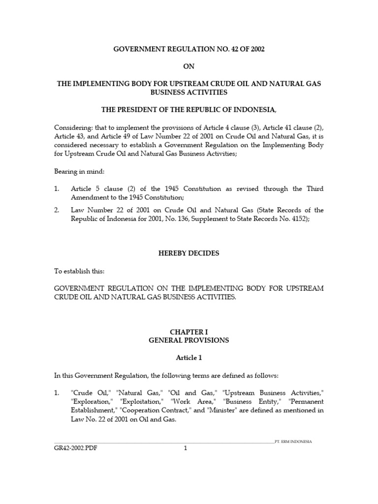 GR42 2002 | PDF | Ratification | Business