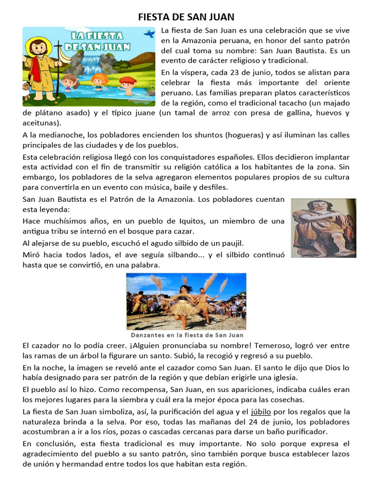 Fiesta de San Juan | PDF