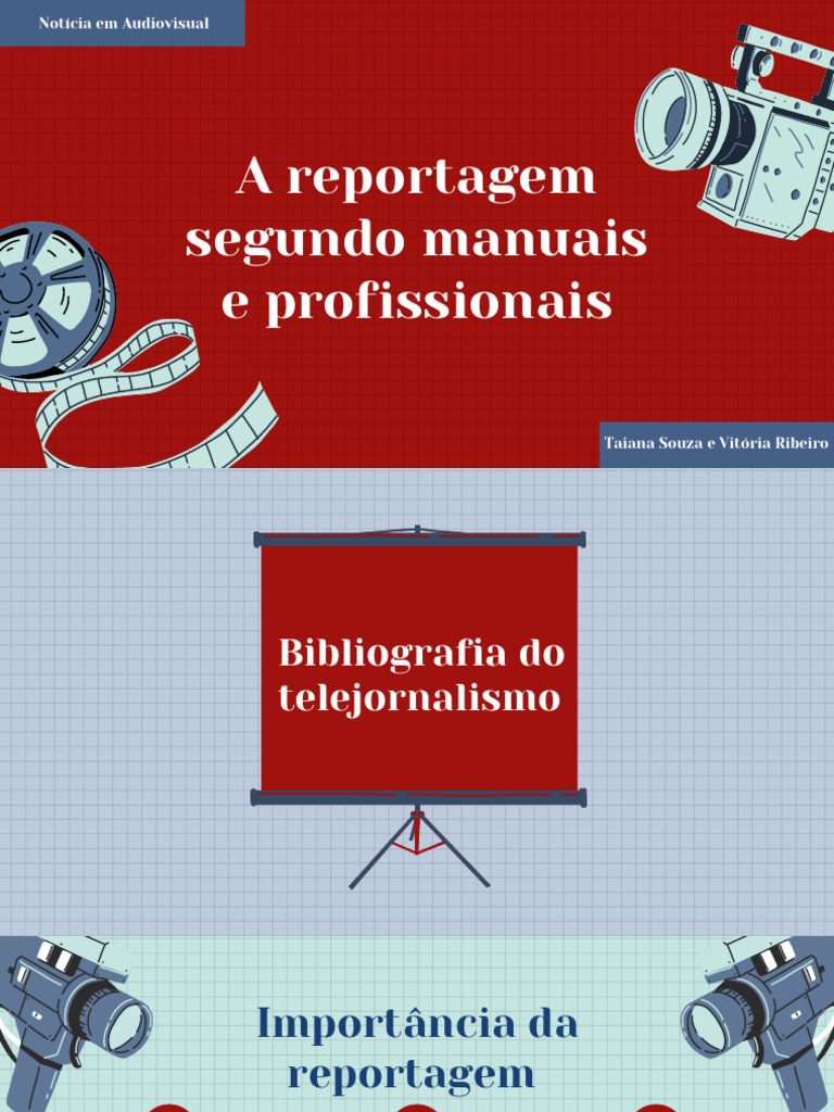 A Reportagem Segundo Manuais e Profissionais | PDF | Telejornalismo ...