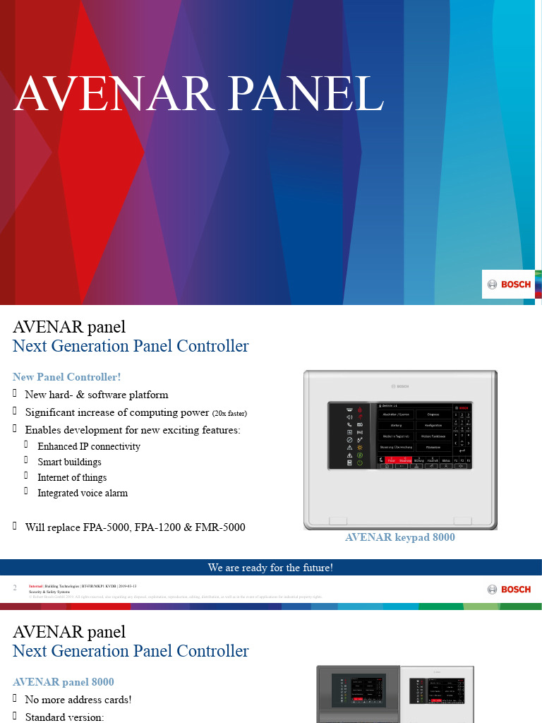 AVENAR Panel Introduction | PDF | Internet Protocols | Application Software
