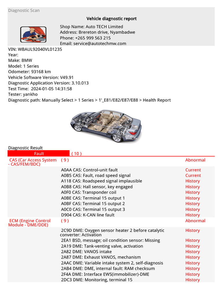 BMW (DTC) 983640268400 20240105143158 | PDF | Vehicles | Automotive ...