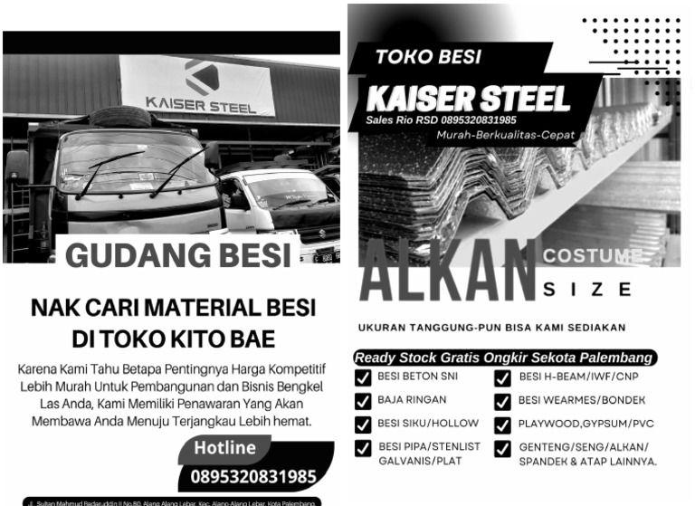 Brosur Besi Rio | PDF