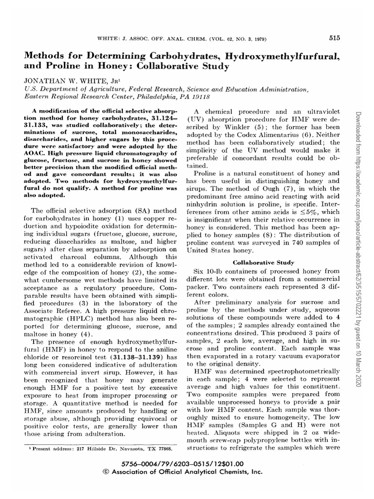 Proline Honey | PDF | Organic Compounds | Chemistry