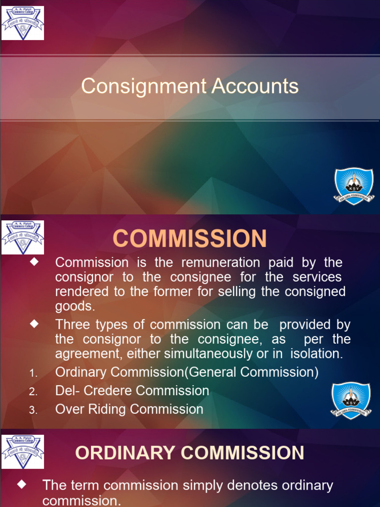 Consignment Accounts Theory | PDF | Expense | Stocks