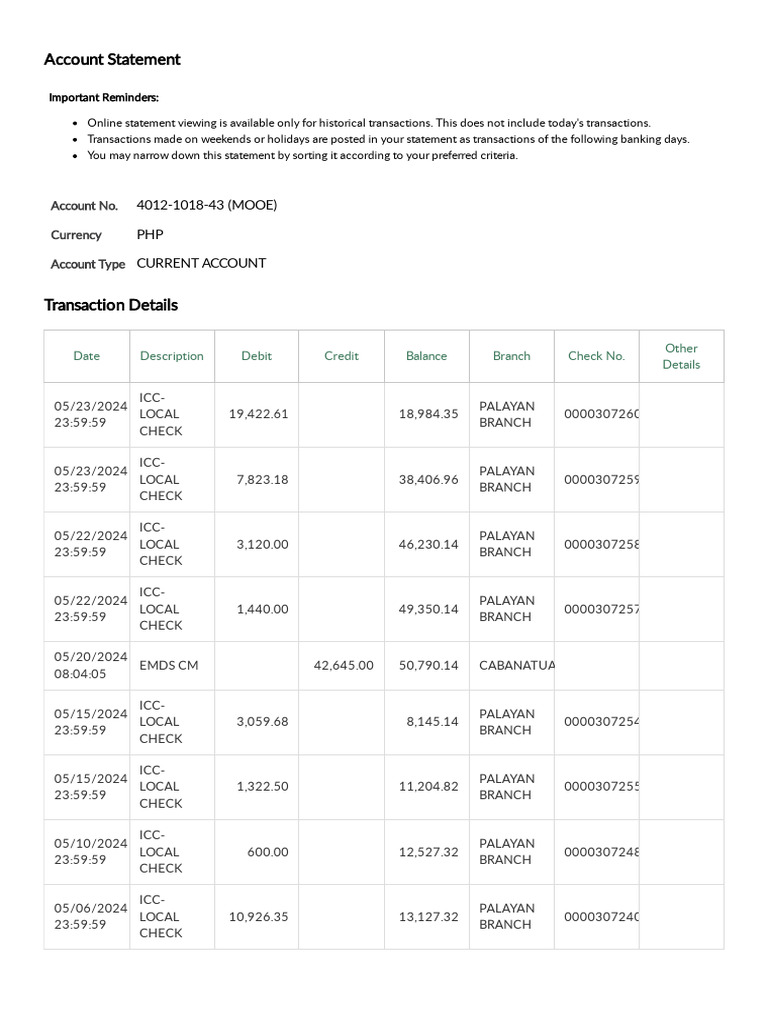 LANDBANK WeAccess Institutional Internet Banking | PDF | Transaction ...