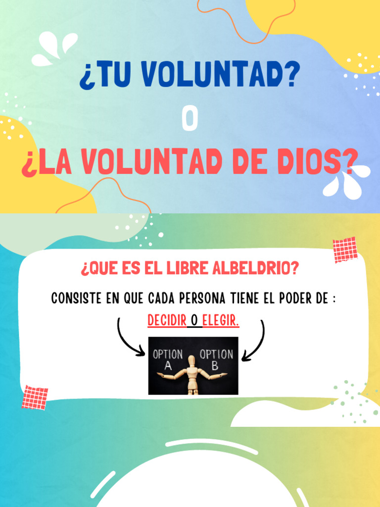 ¿Tu Voluntad o La de Dios | PDF | Teología | Creencia religiosa y doctrina