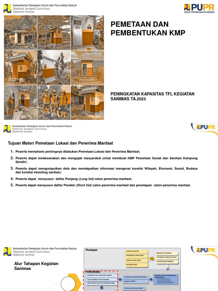 Pemetaan Lokasi Dan Pembentukan KMP | PDF