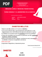Criterios Diagnósticos de Diabetes Según La ADA 2025 | PDF | Diabetes ...