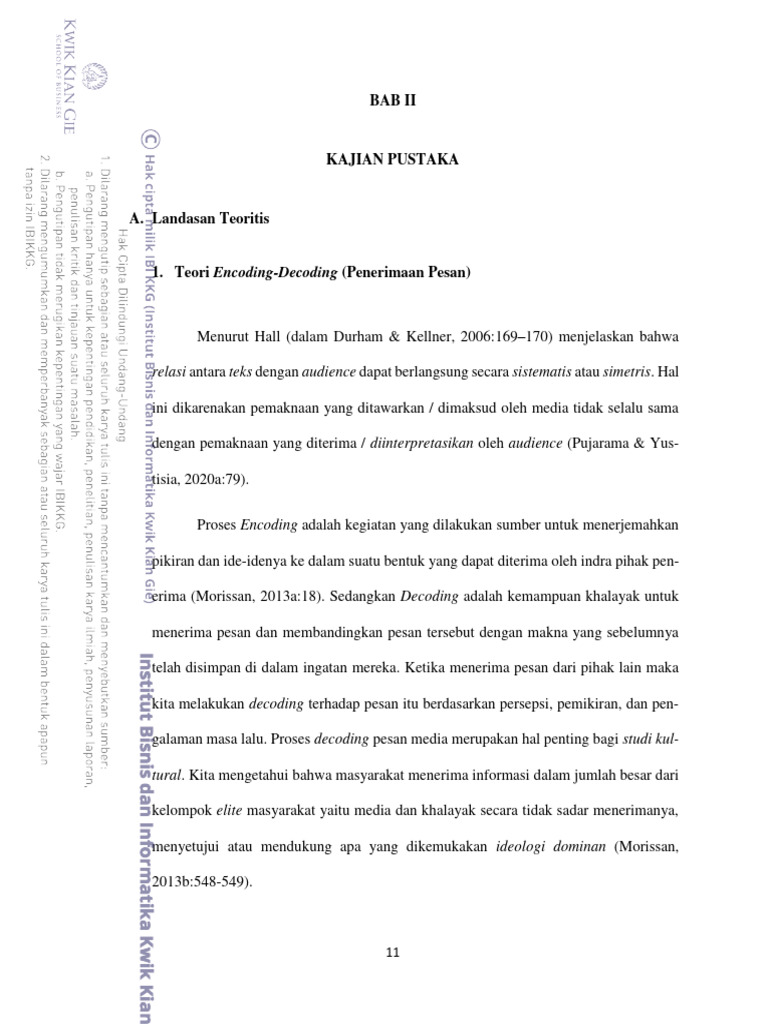 Bab Ii Kajian Pustaka | PDF | Sains & Matematika