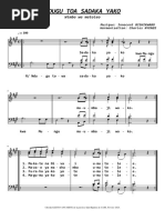 Songs: Twende Nyumbani Hoyaa - B Muyonga | PDF