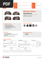 Metalux Swled Surface and Wall Led Spec Sheet | PDF | Lighting ...