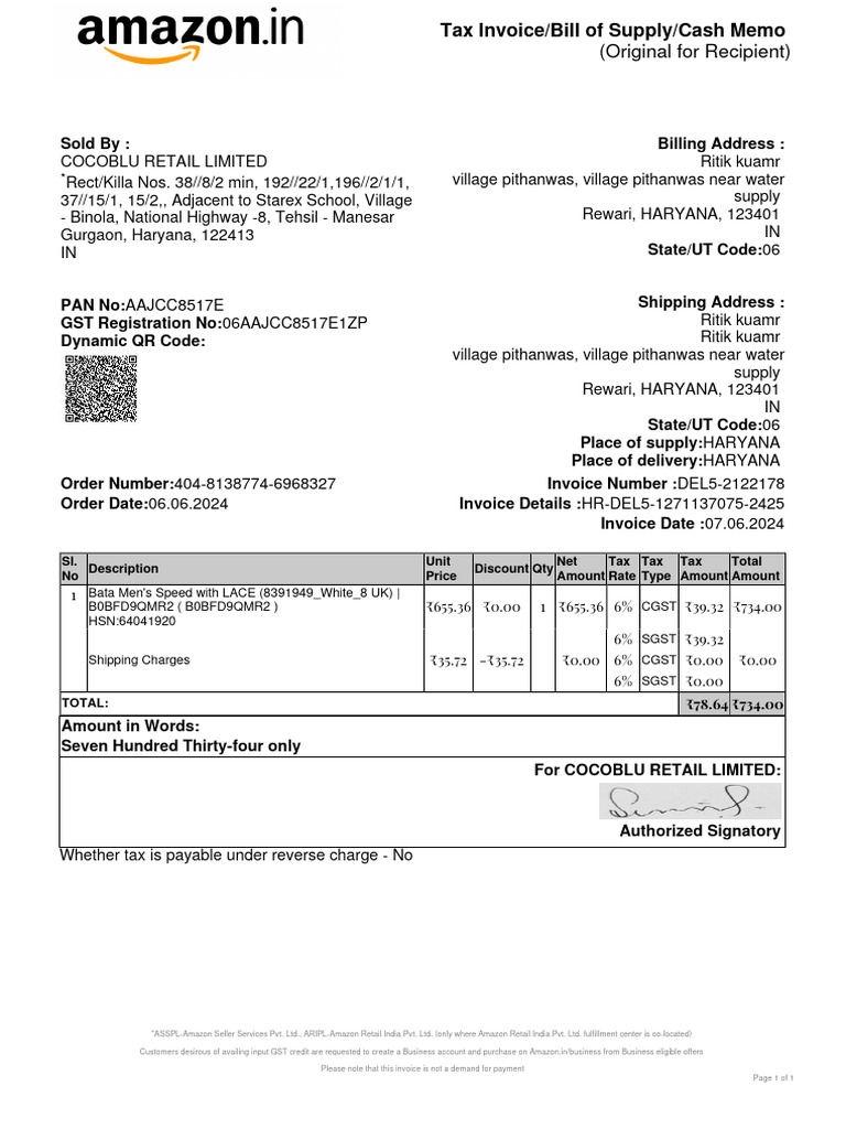 Invoice | PDF | Invoice | Trade