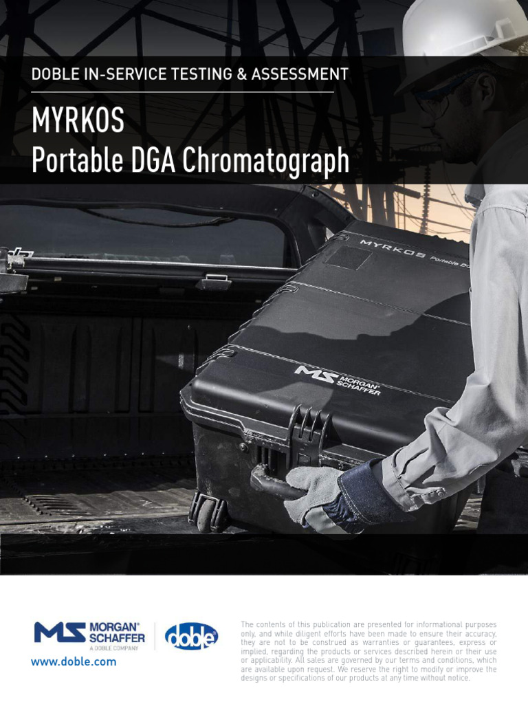 MYRKOS - Portable DGA Chromatograph | PDF | Gas Chromatography ...