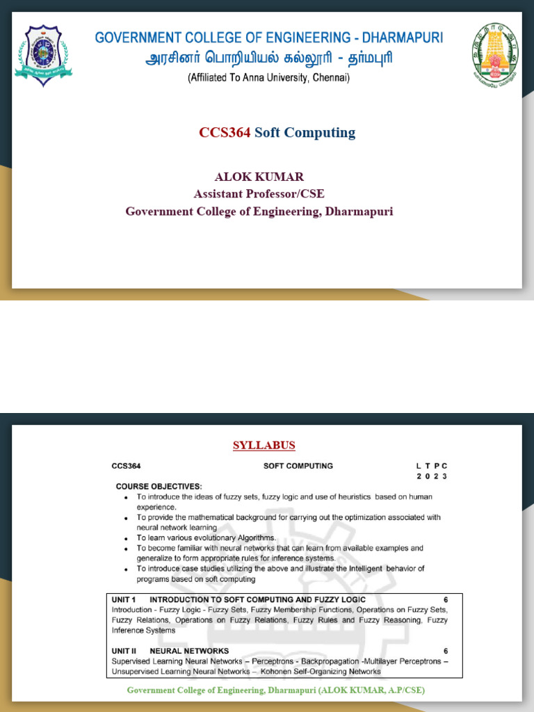 Unit 2 (Soft Computing) | PDF | Artificial Intelligence | Intelligence (AI) & Semantics