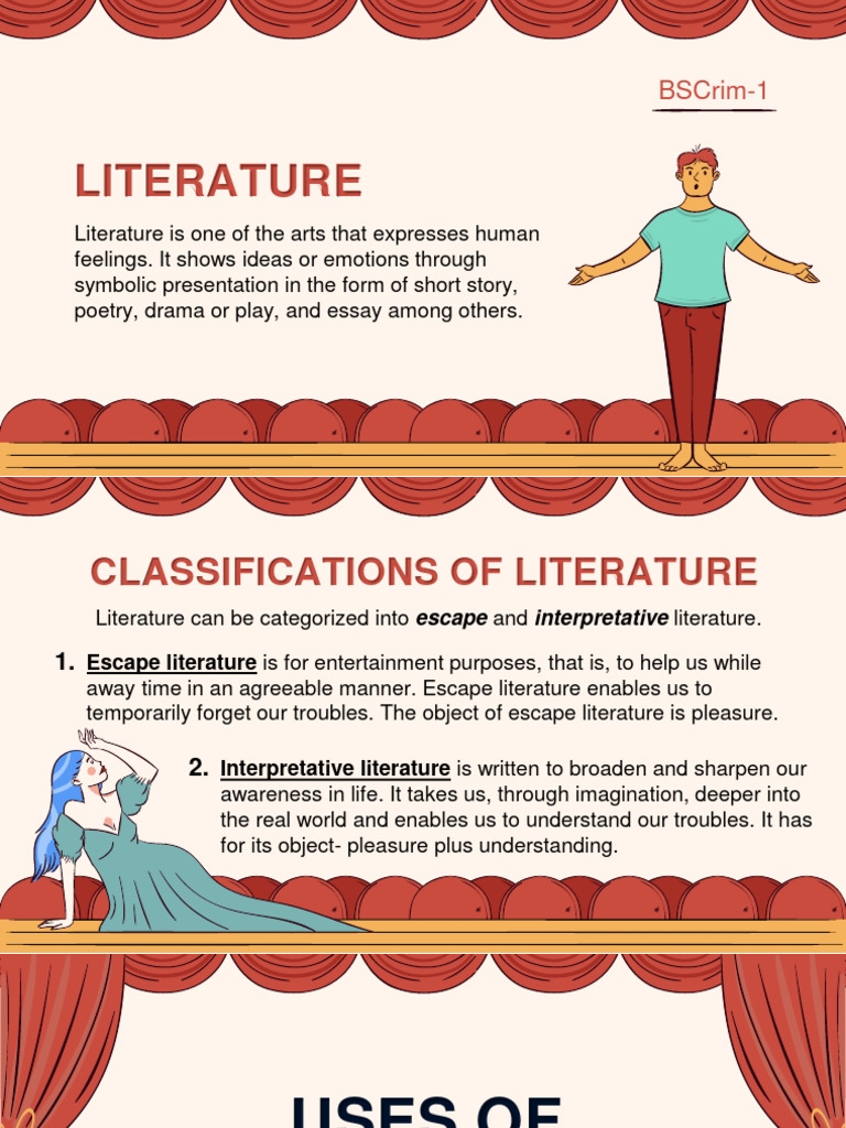 Understanding Literature's Purpose and Types | PDF | Idea | Humanism