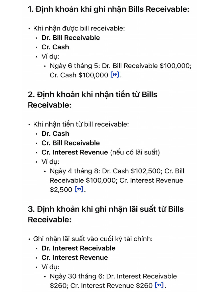 Bills Receivable | PDF