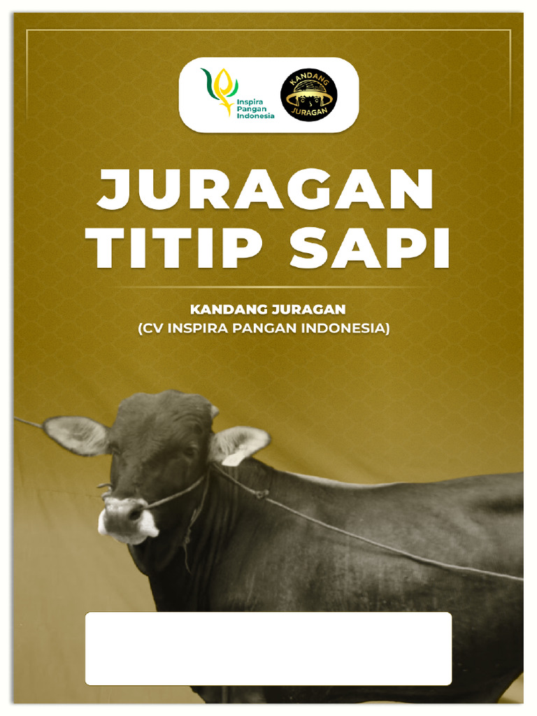JURAGAN TITIP SAPI-2 | PDF