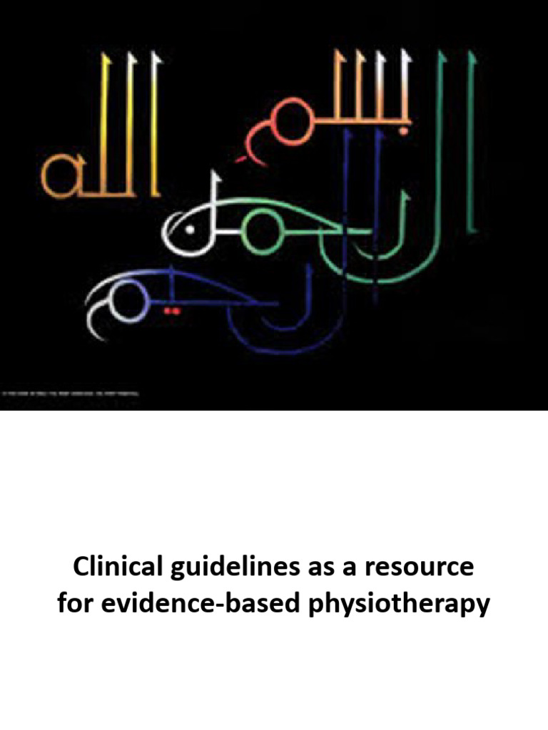Clinical Guidelines 2 | PDF | Evidence Based Medicine | Evidence Based Practice